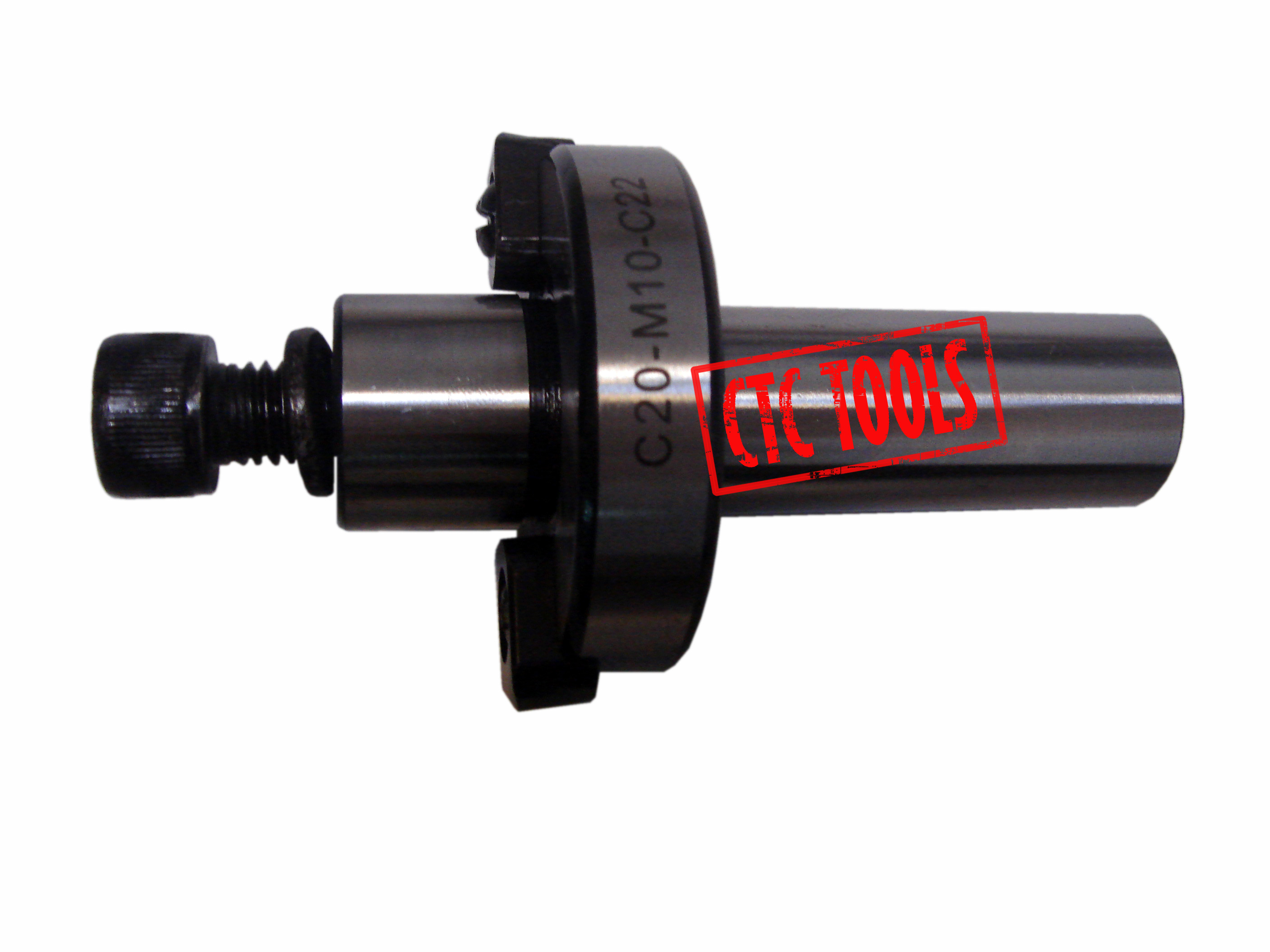 22MM FACE MILL ARBOR - 20MM SHANK - L50MM -M12 #D93 | CTC Tools