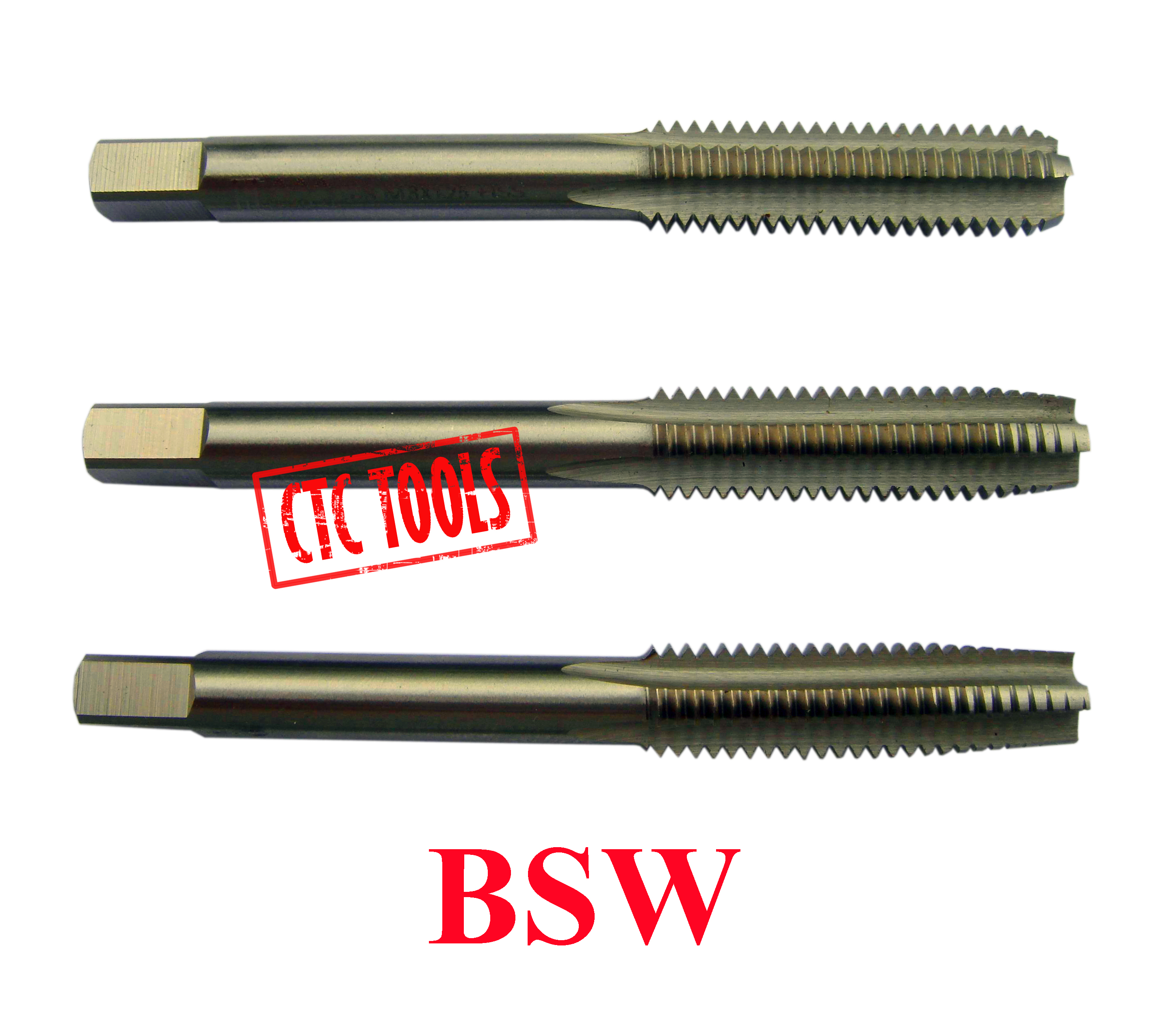 HAND TAP SET - 3 PCS - BSW #G55 | CTC Tools
