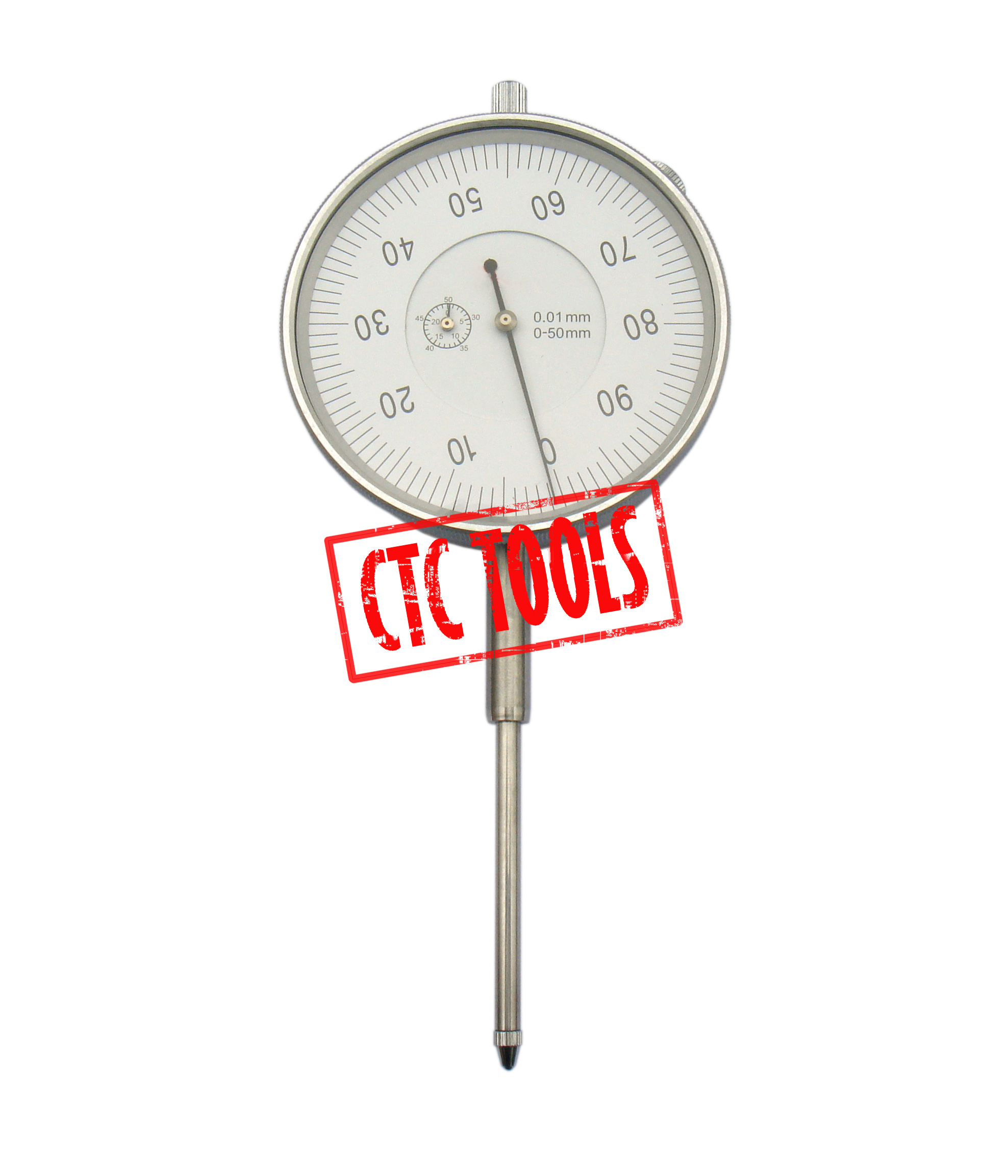 DIAL INDICATOR GAUGE 0.01MM - LONG TRAVEL 50MM #H06 | CTC Tools