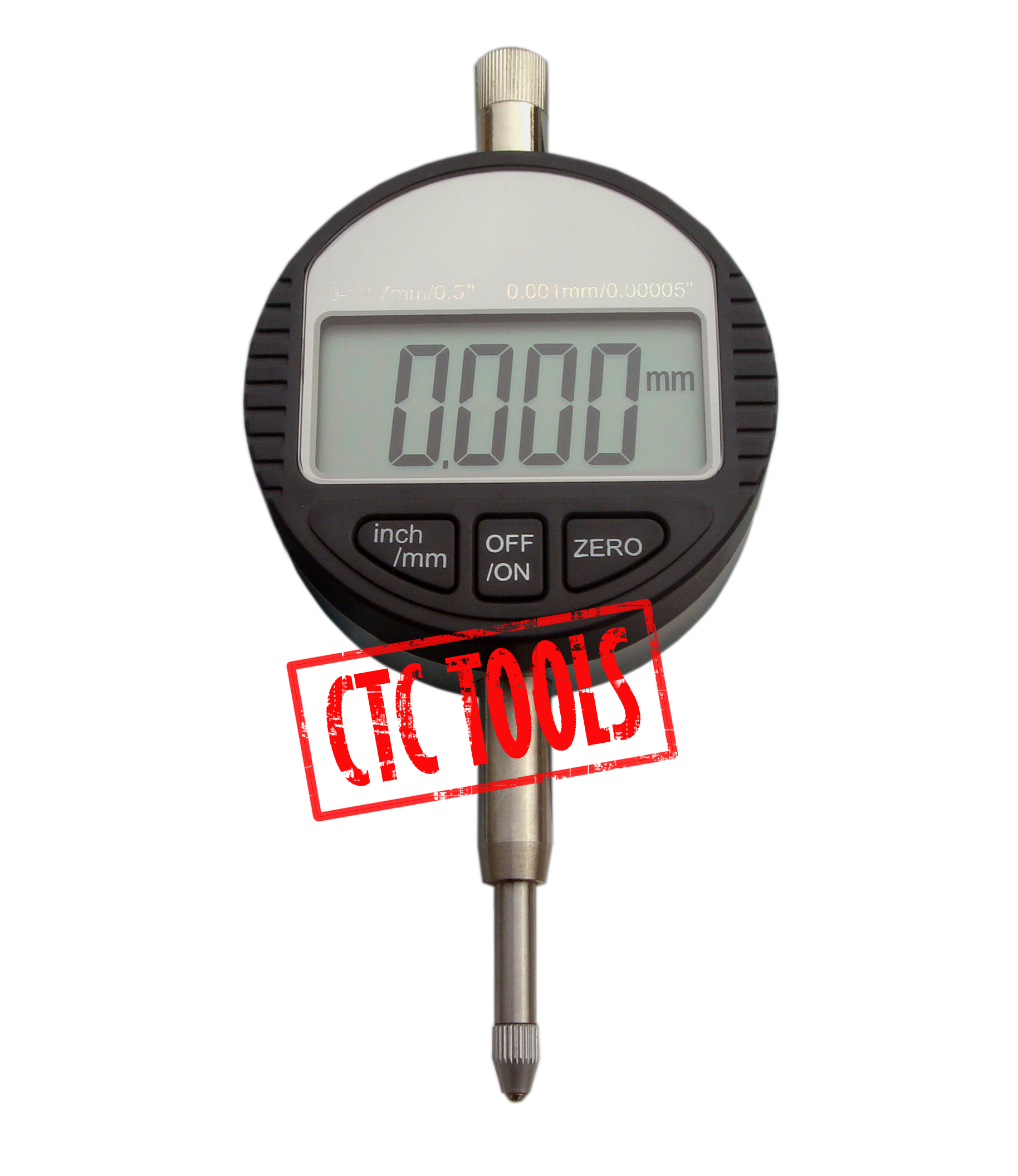 DIGITAL MICRON DIAL INDICATOR GAUGE 12.7MM/0.5" 0.001MM/0.00005" #H17 ...
