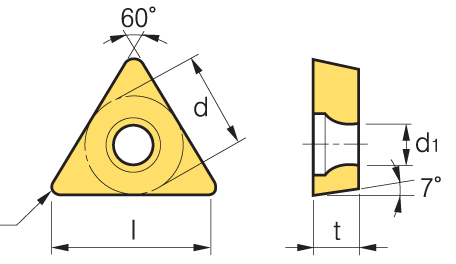 TUNGALOY CARBIDE INSERT TCMT T9015 (10 PCS) #K11 | CTC Tools