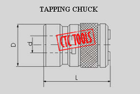 QUICK CHANGE FLOATING TAP CHUCK SET M5-M16 WITH R8 SHANK #L45 | CTC Tools