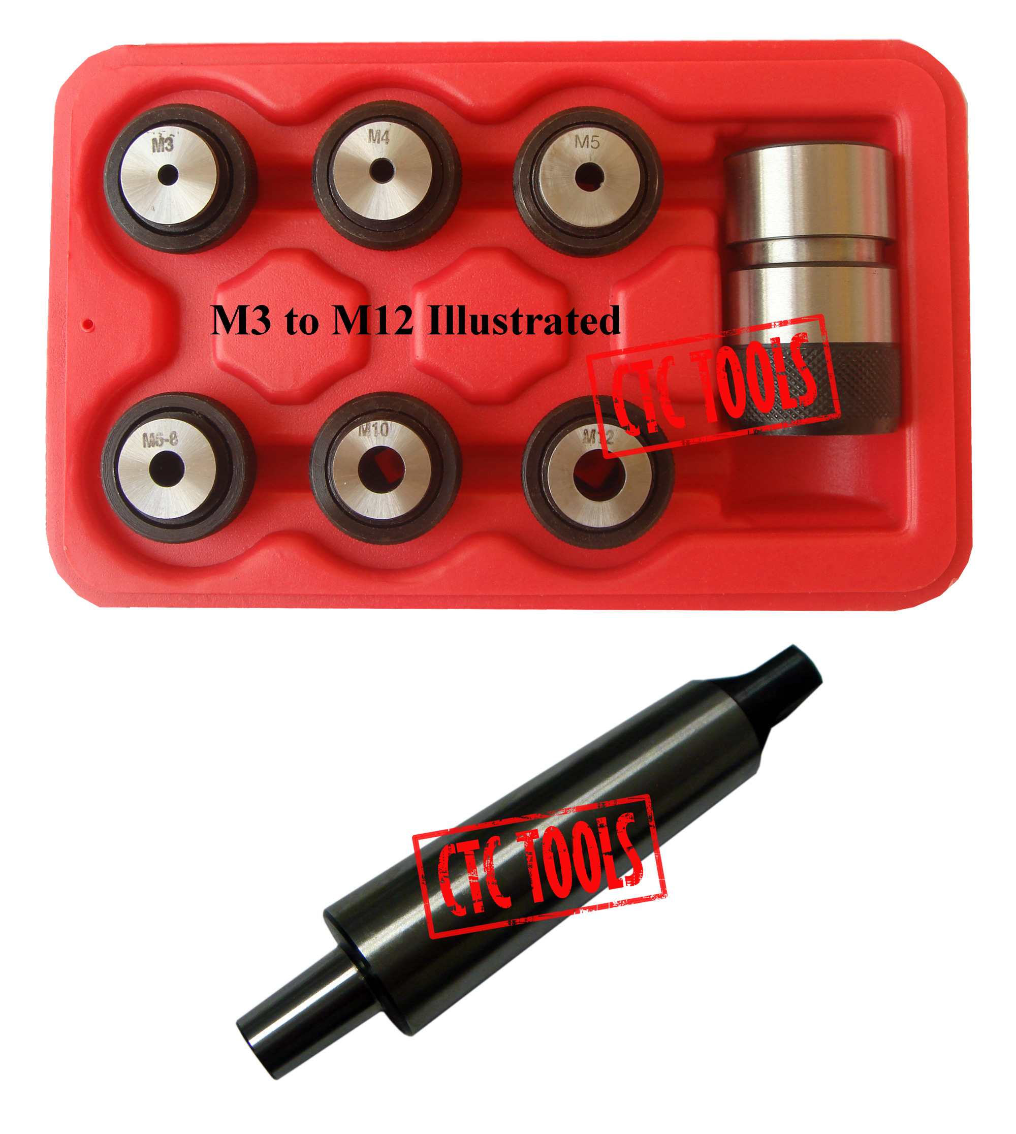 QUICK CHANGE FLOATING TAP CHUCK SET M5-M16 WITH MT SHANK #L44 | CTC Tools
