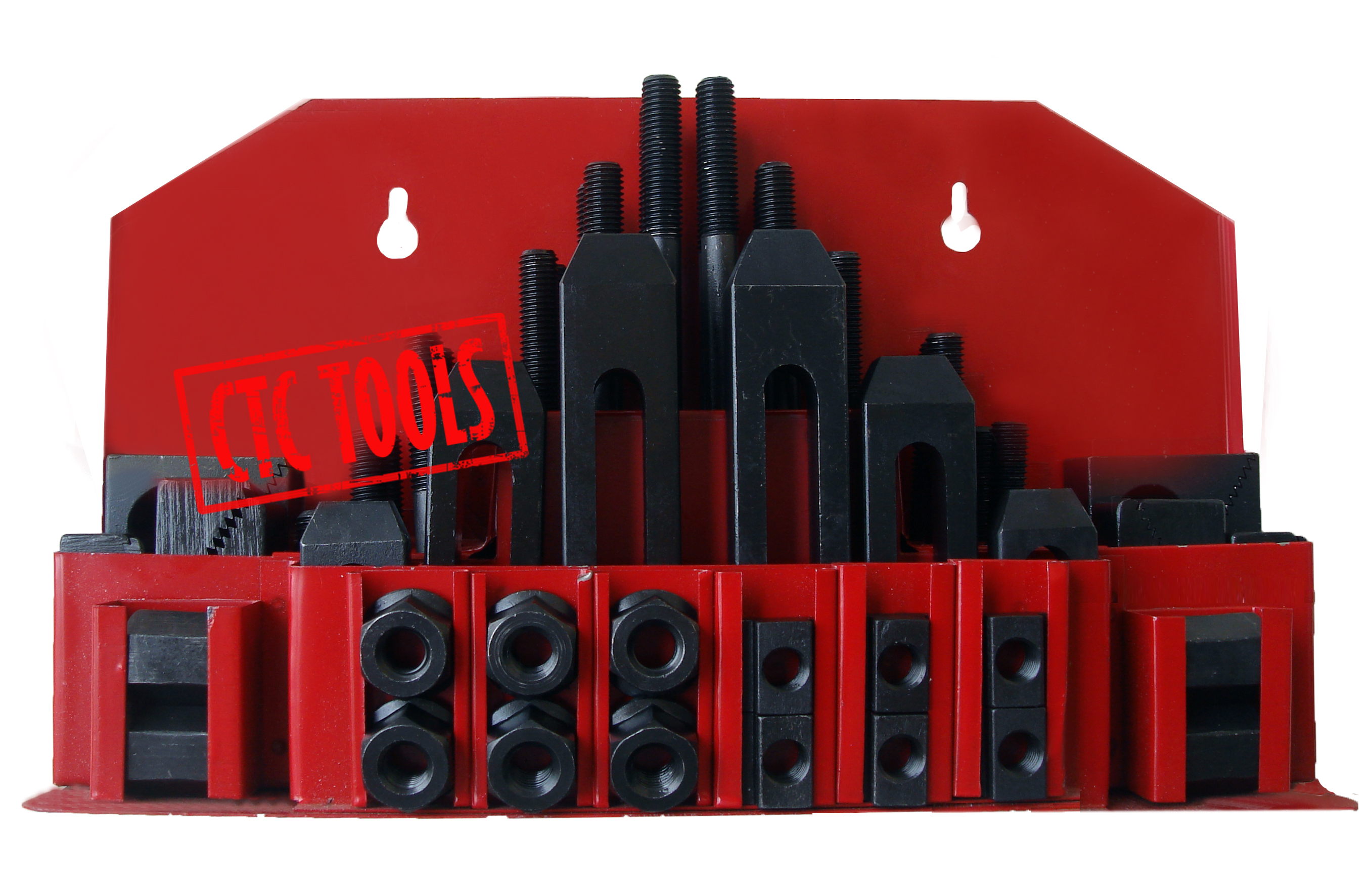 CLAMPING KIT - 58PCS - FOR MILLING MACHINE T-SLOT TABLE #P07 | CTC Tools