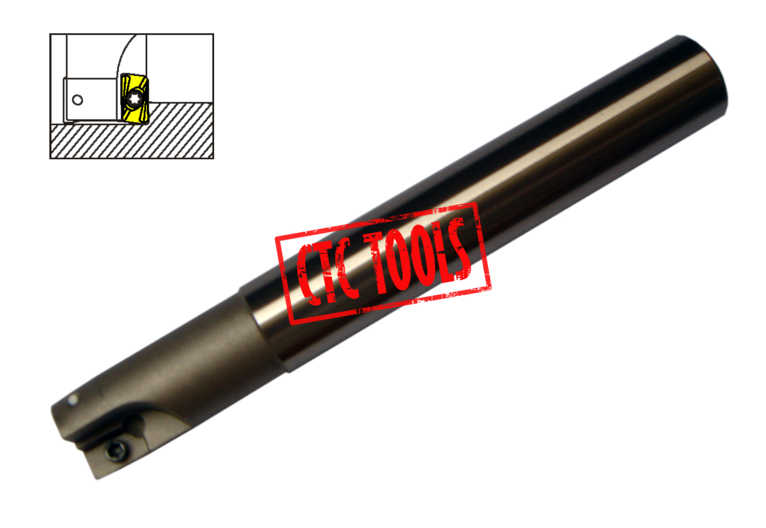 INDEXABLE ROUND DOWEL ENDMILL - EMR #P26 | CTC Tools